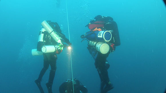 Homar Leuci, un'immersione da record articolo su Scubaportal, portale ...